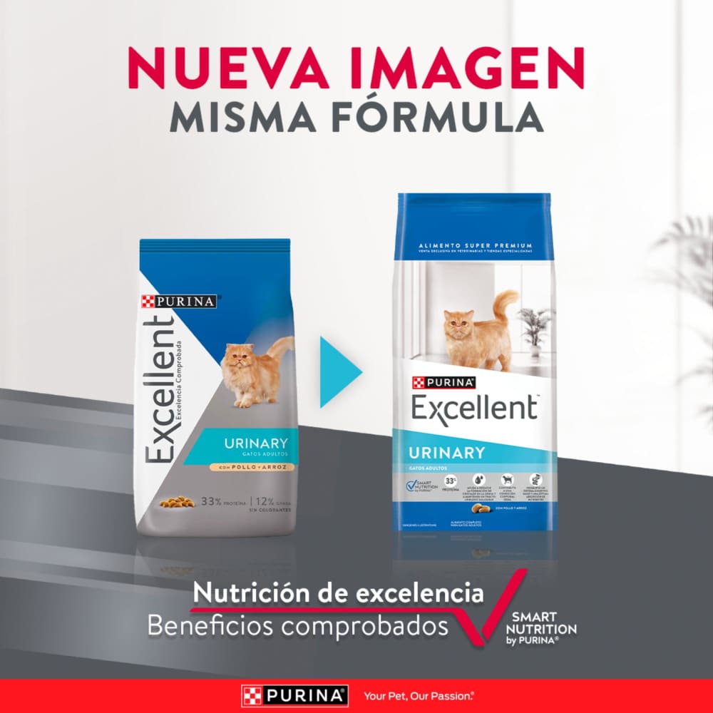 Comida Para Gato Adulto Excellent Cat Urinary