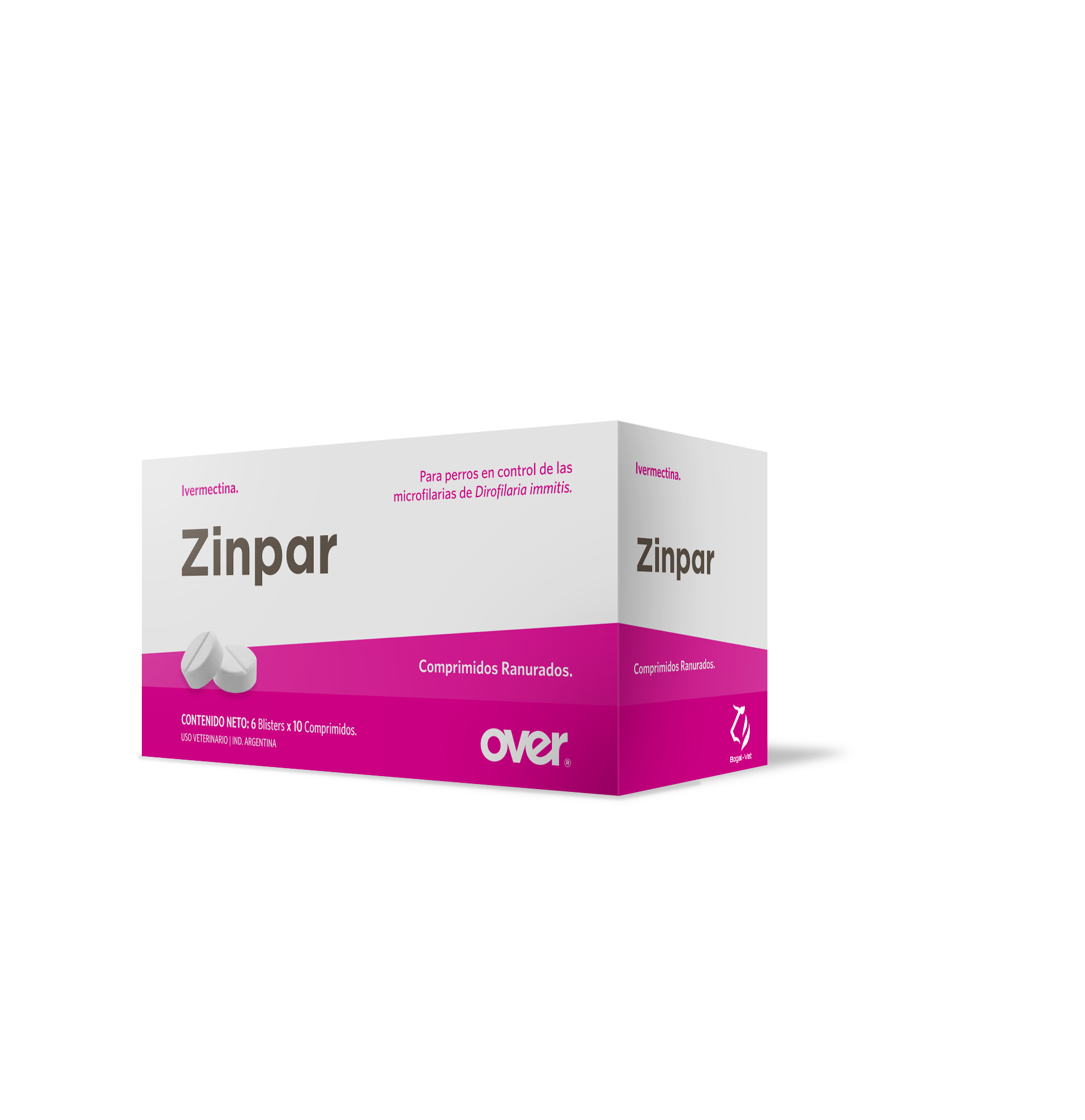 Desparasitante Para Perro y Gato Zinpar X 10 Tab