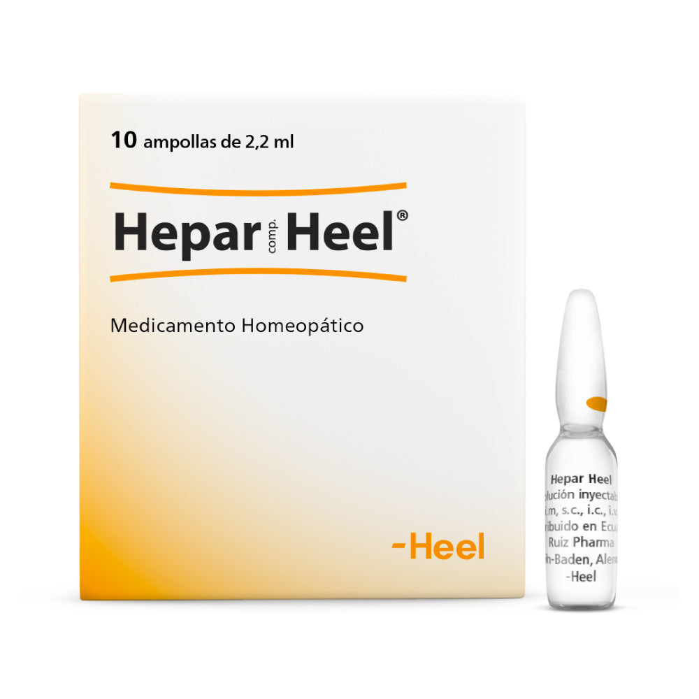 Medicamento Homeopático Hepar Compositum – 1 Ampolla