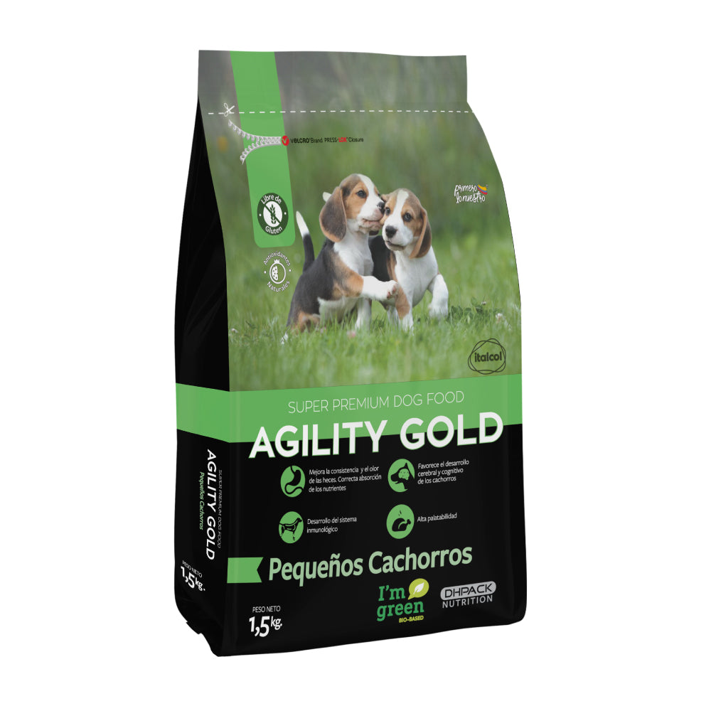 Comida Para Perro Agility Gold Pequeños Cachorros
