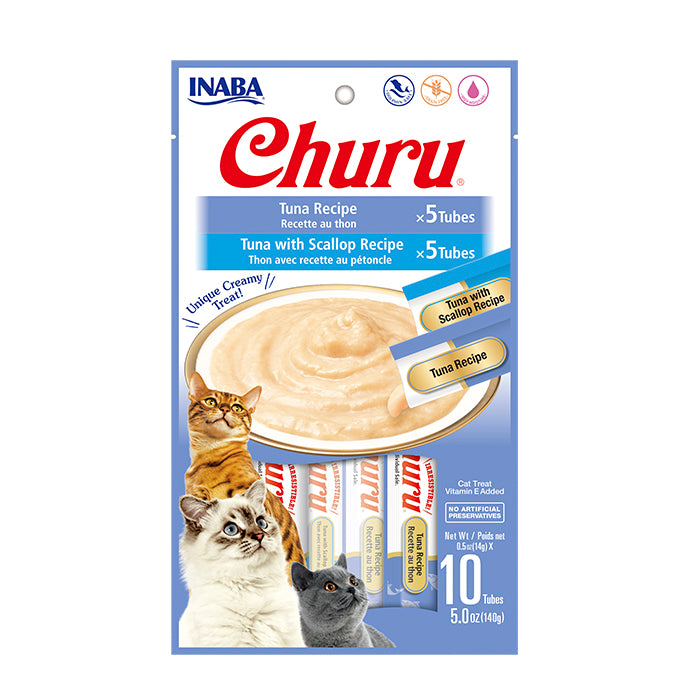 Snack Para Gato Curu Sabor Atún Con Viera X 10 Und