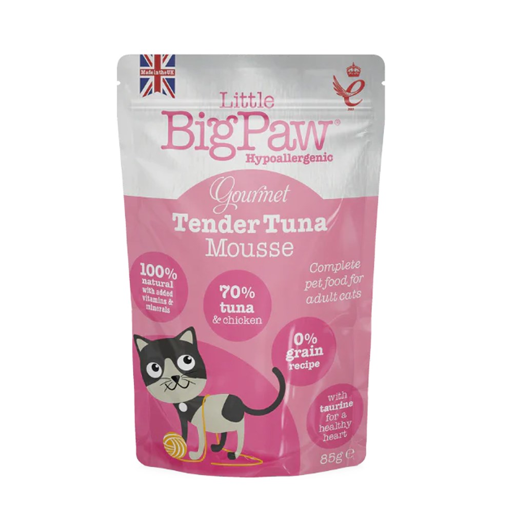 Snack Para Gato Big Paw Pouch Atún 85 Gr Und