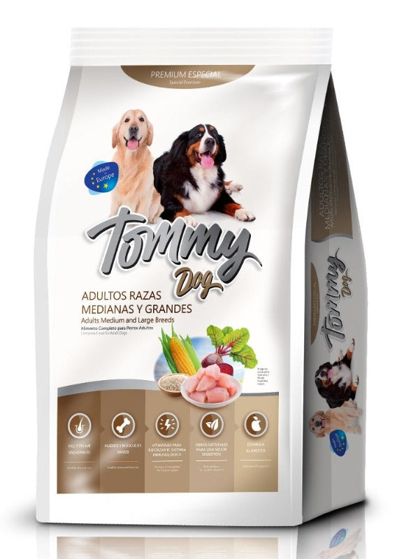 Comida Para Perro Tommy Dog Adulto Razas Medianas