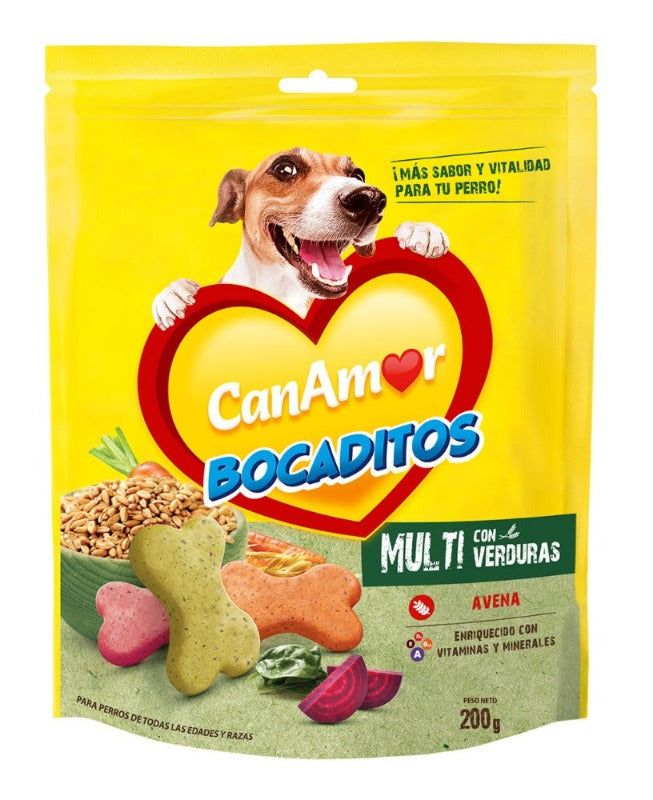 BOCADITOS MULTI CANAMOR 200 GR