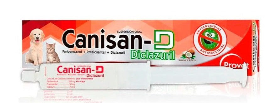 Desparasitante Para Perro Y Gato Canisan-D