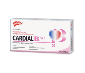 Cardial B Para Perro 10Mg 20 Tabletas