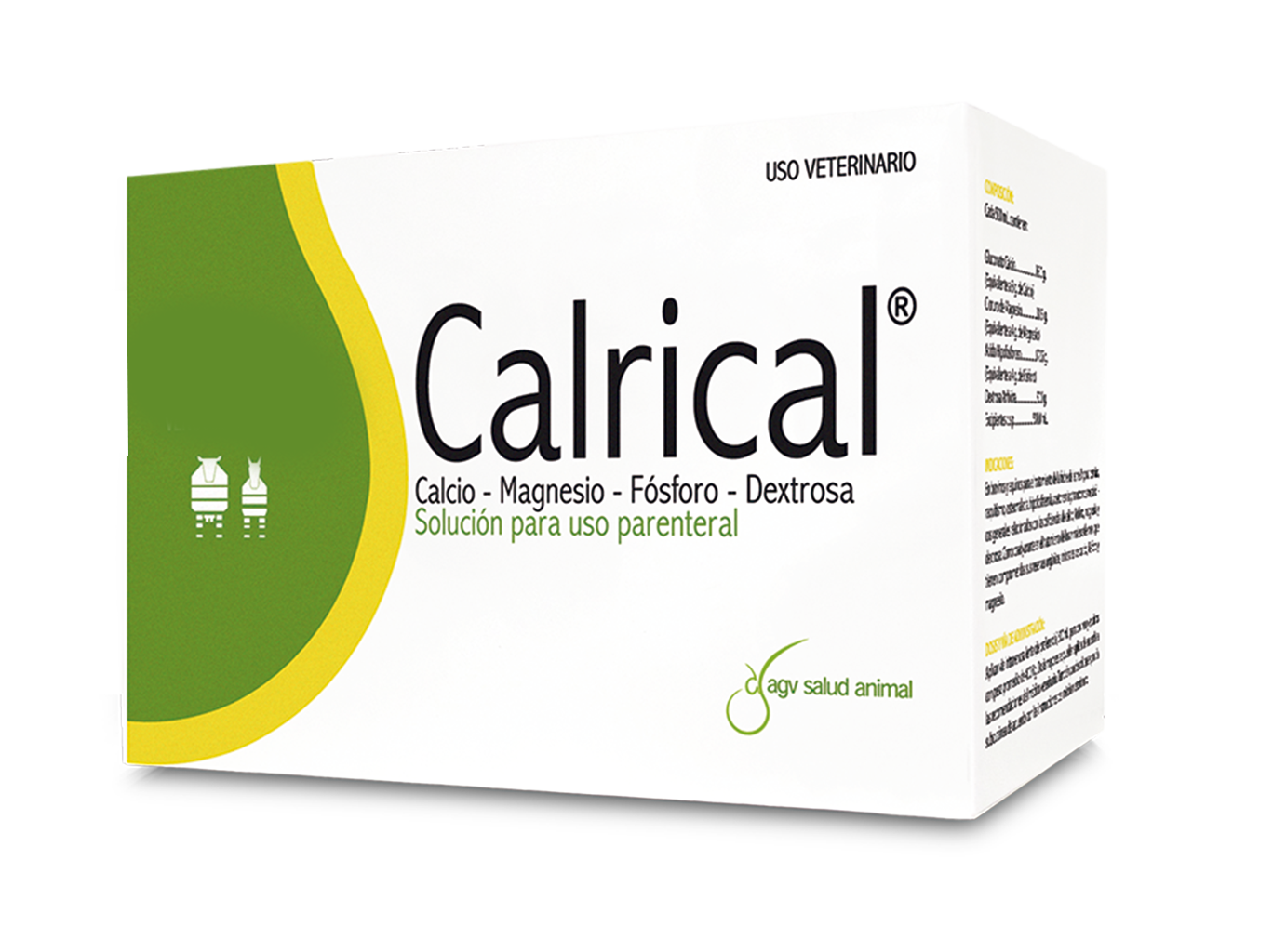 CALRICAL INYECTABLE BOLSA X 500 ML