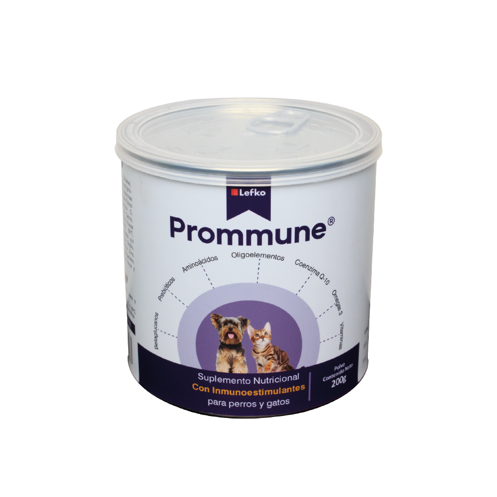 Suplemento alimenticio Para Perros y Gatos Prommune Oral X 200 Gr