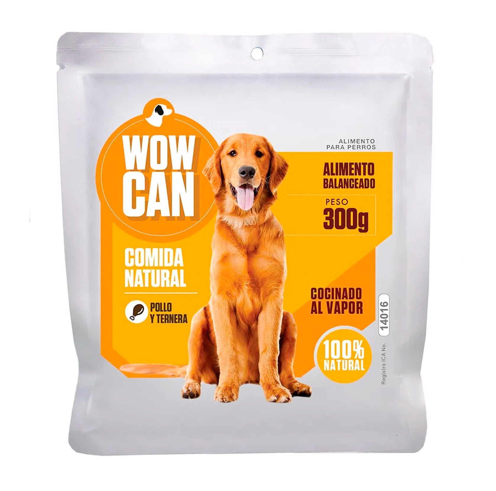 Comida Húmeda Para Perro Wow Can Pollo 300 Gr